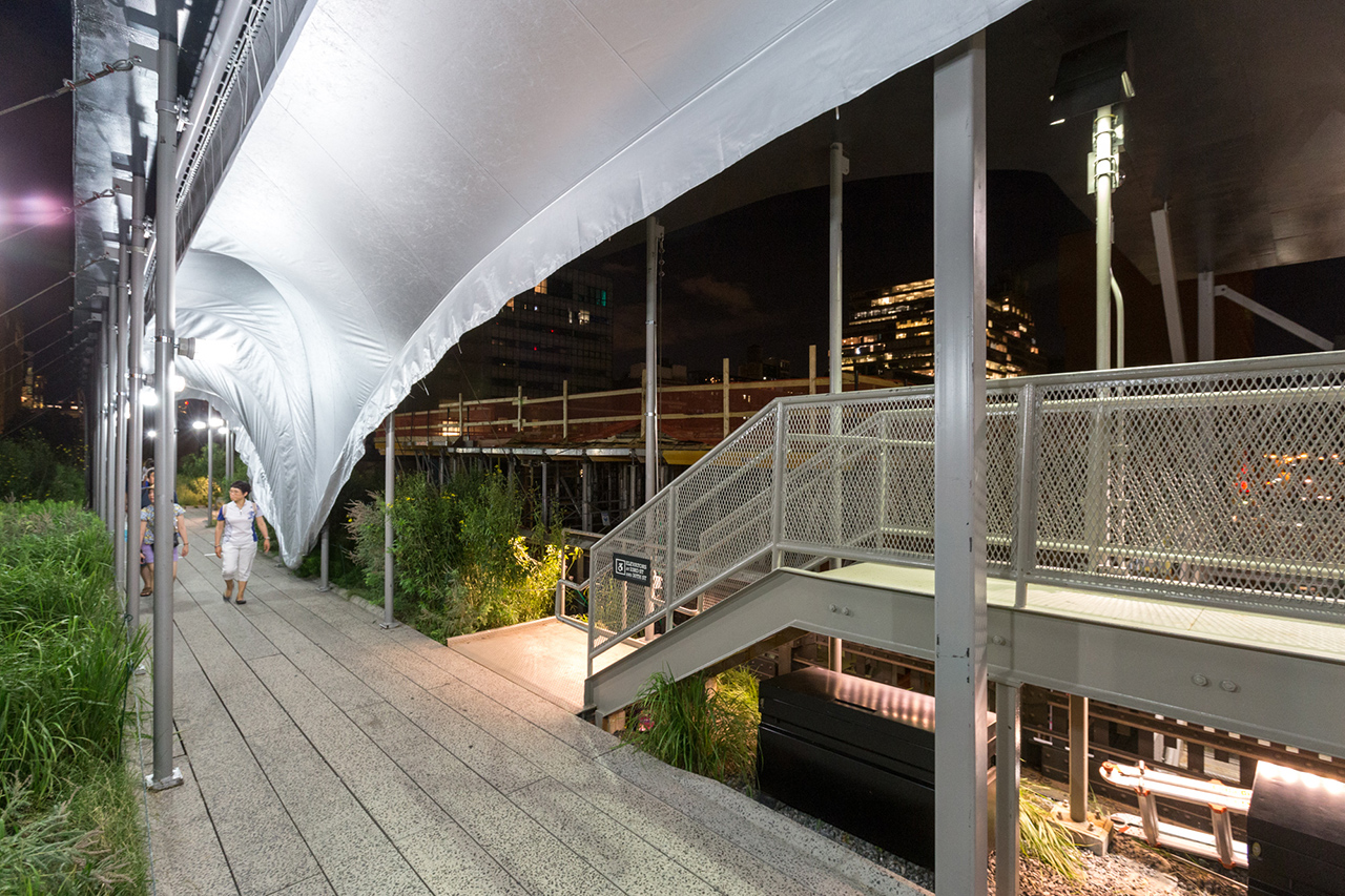 Zaha Hadid diseña una lona de protección en la High Line | METALOCUS