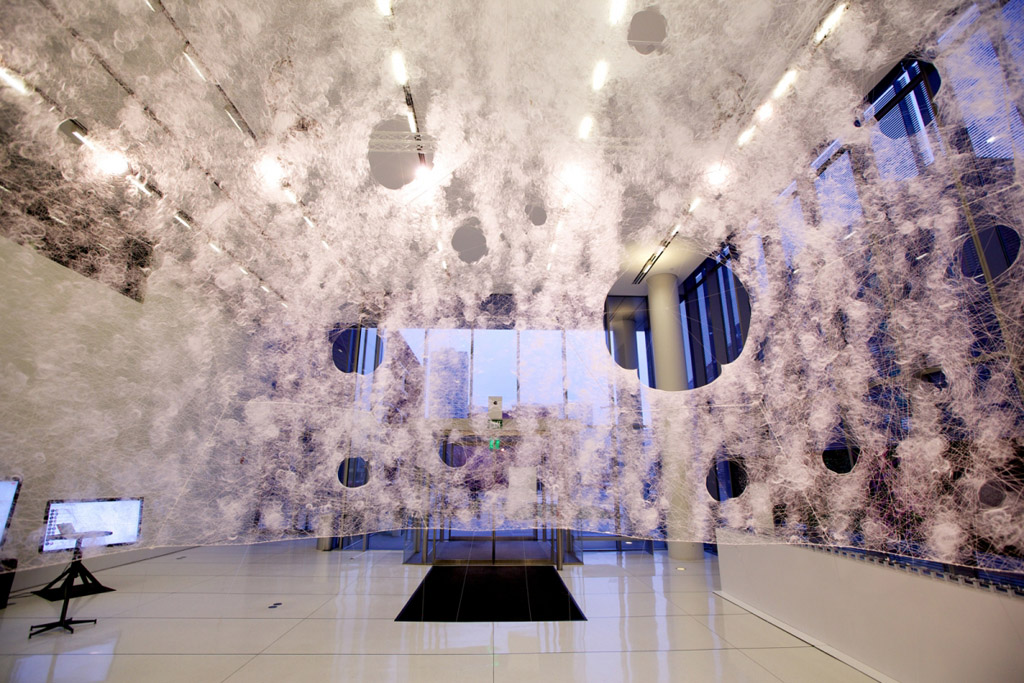 The Silk Pavilion By Mediated Matter Group Mit Media Lab Metalocus