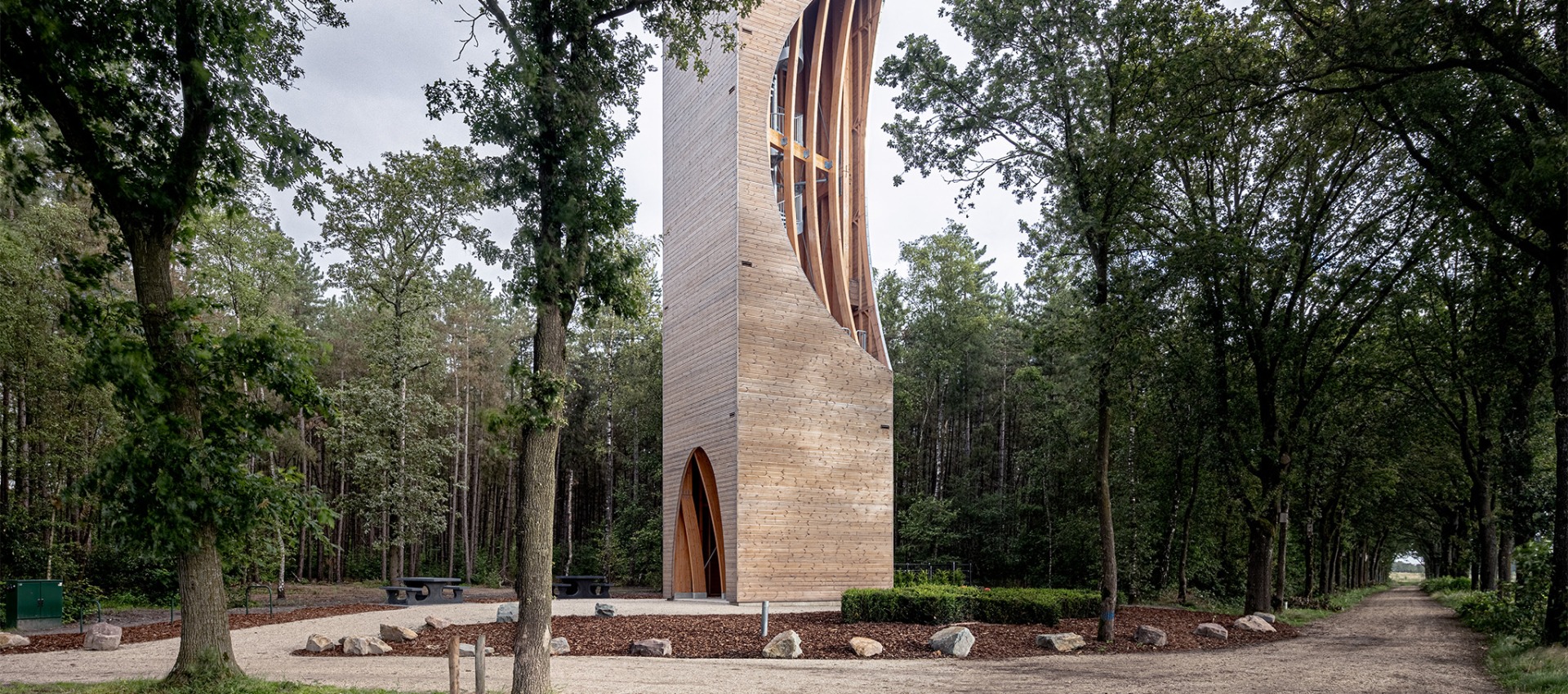 For humans and animals. Watchtower Einderheide by NEXT architects ...