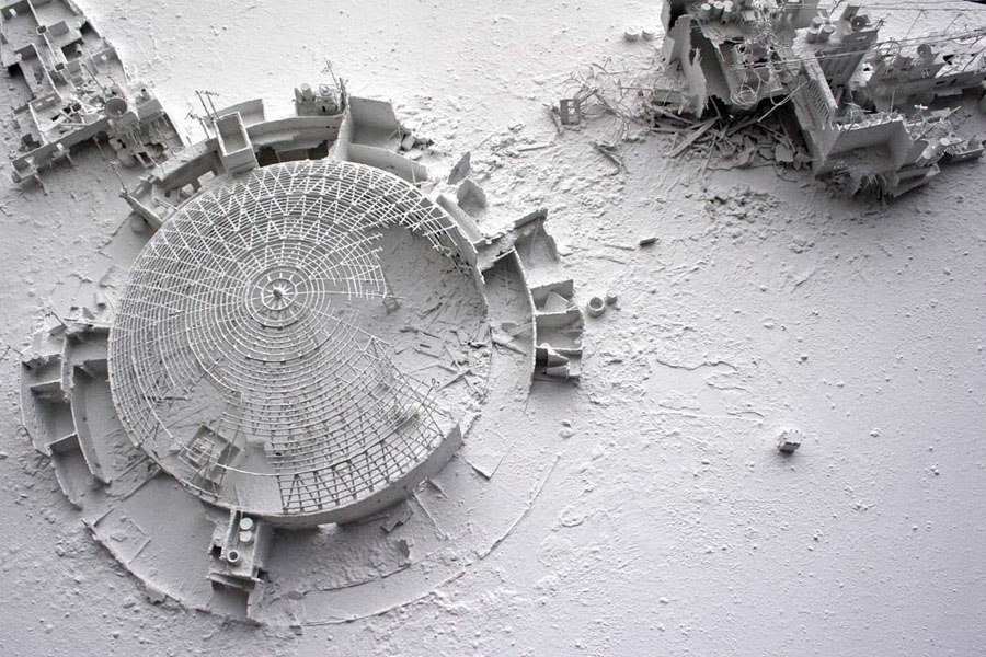 Gerry Judah: Paintings | METALOCUS
