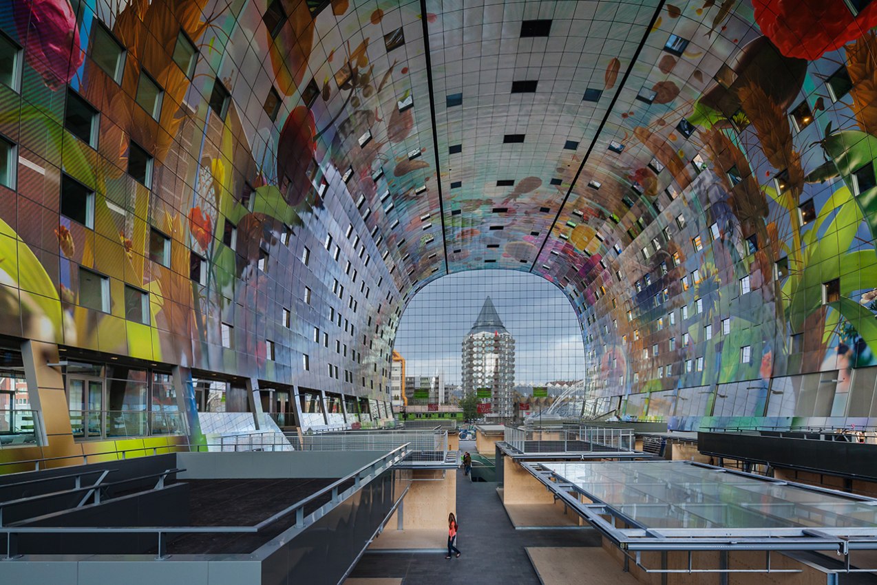 Houses over the grocery in Rotterdam by MVRDV | The Strength of ...