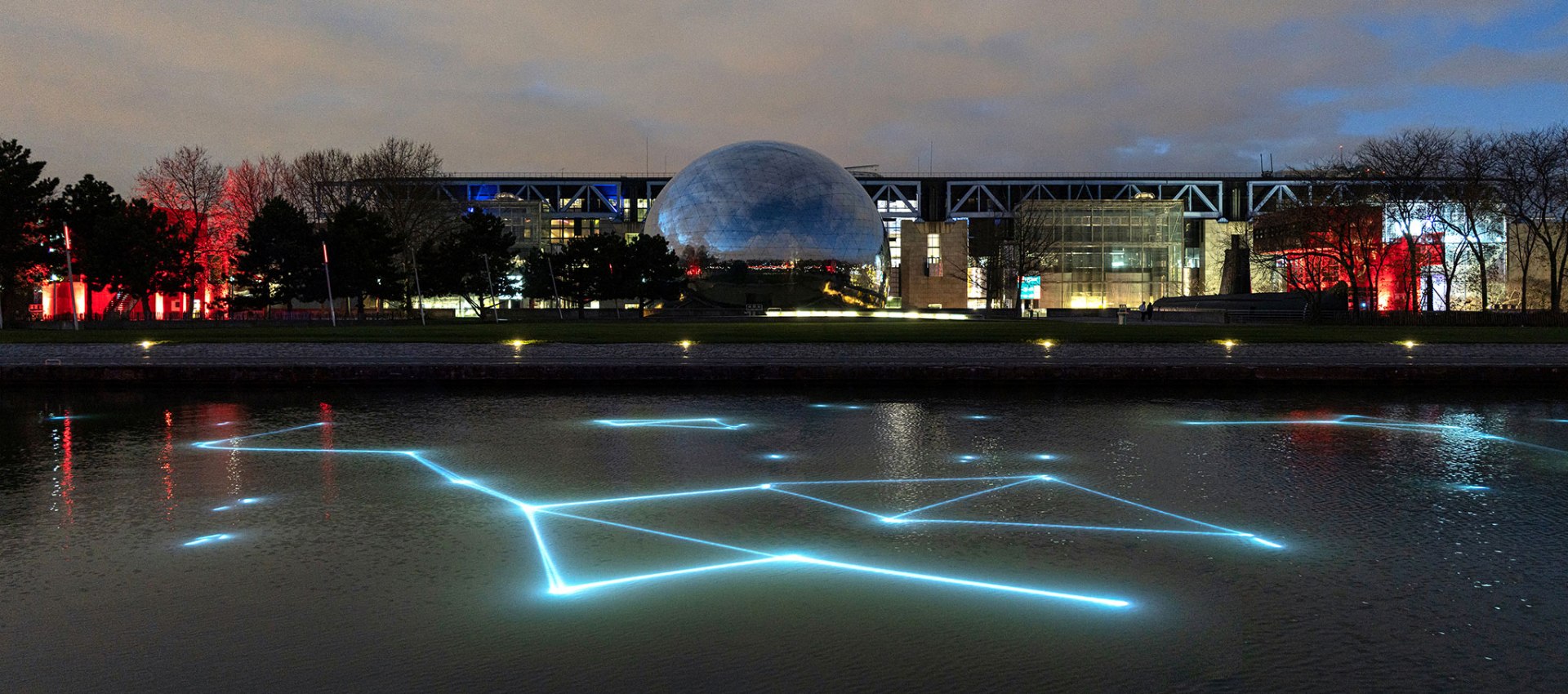 A milky way of imaginary stars. Constellation by 1024 Architecture ...