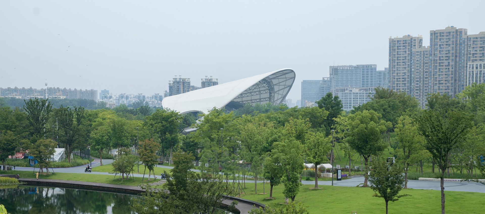 Two intersecting ovals. Field Hockey Stadium by Archi-Tectonics | The ...