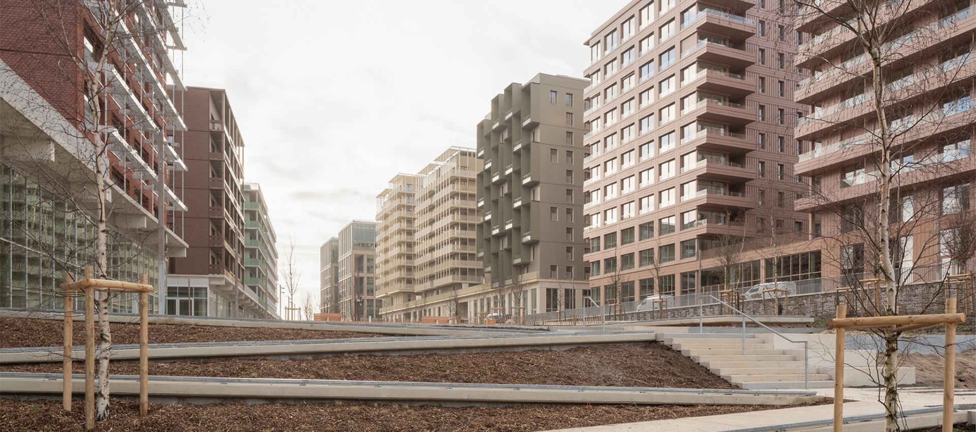 The importance of context. Athletes Village Lot E2B by CoBe ...