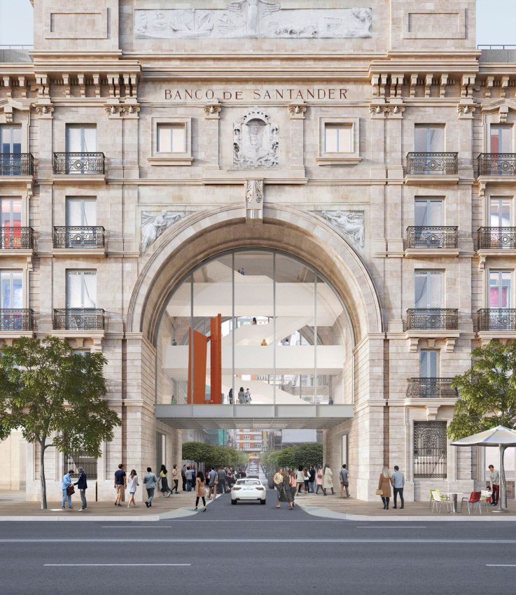 Cruz y Ortiz and David Chipperfield will renovate two Banco Santander ...