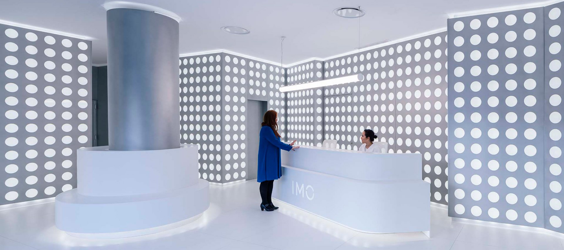 OCULUM, lobby for the Institute of Ocular Microsurgery (IMO) in ...