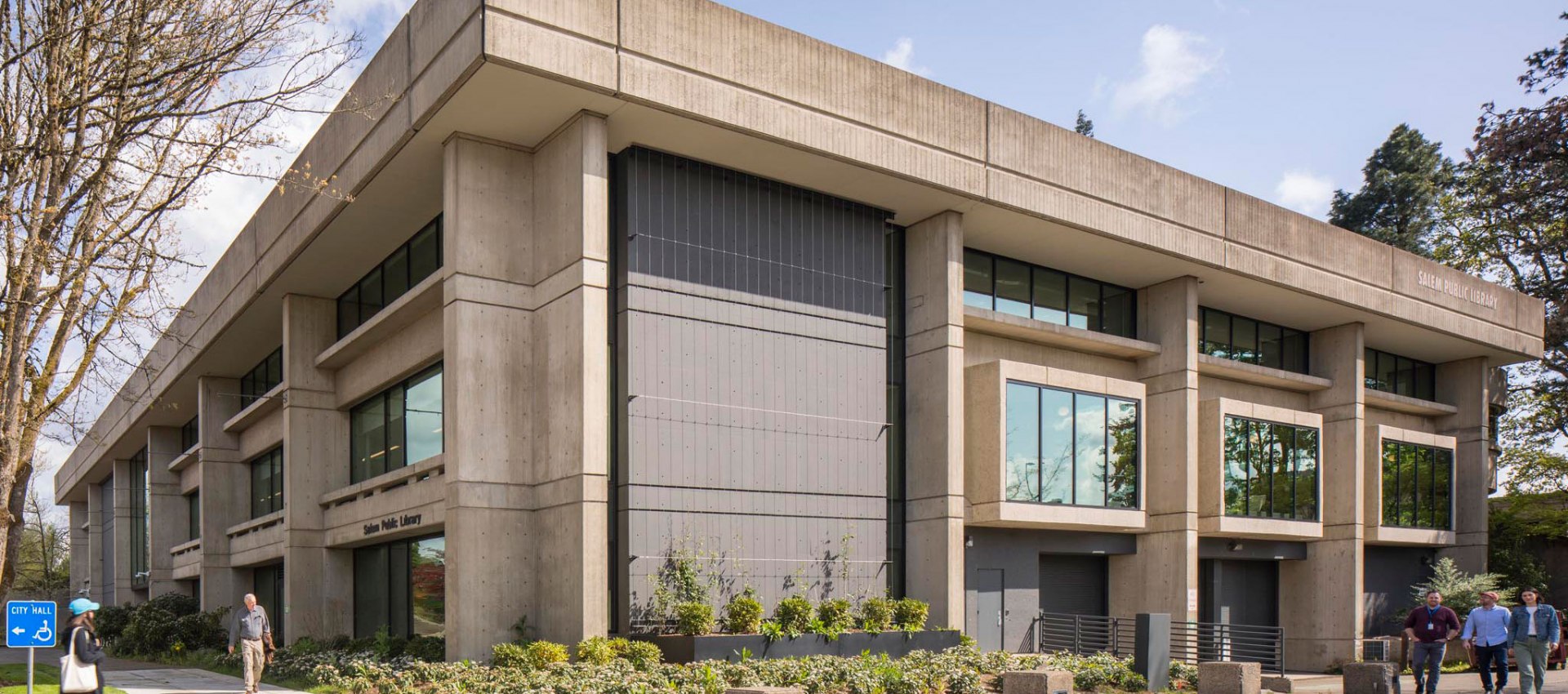 Reinterpreting the Brutalist architecture of the 1970s. Salem Public ...