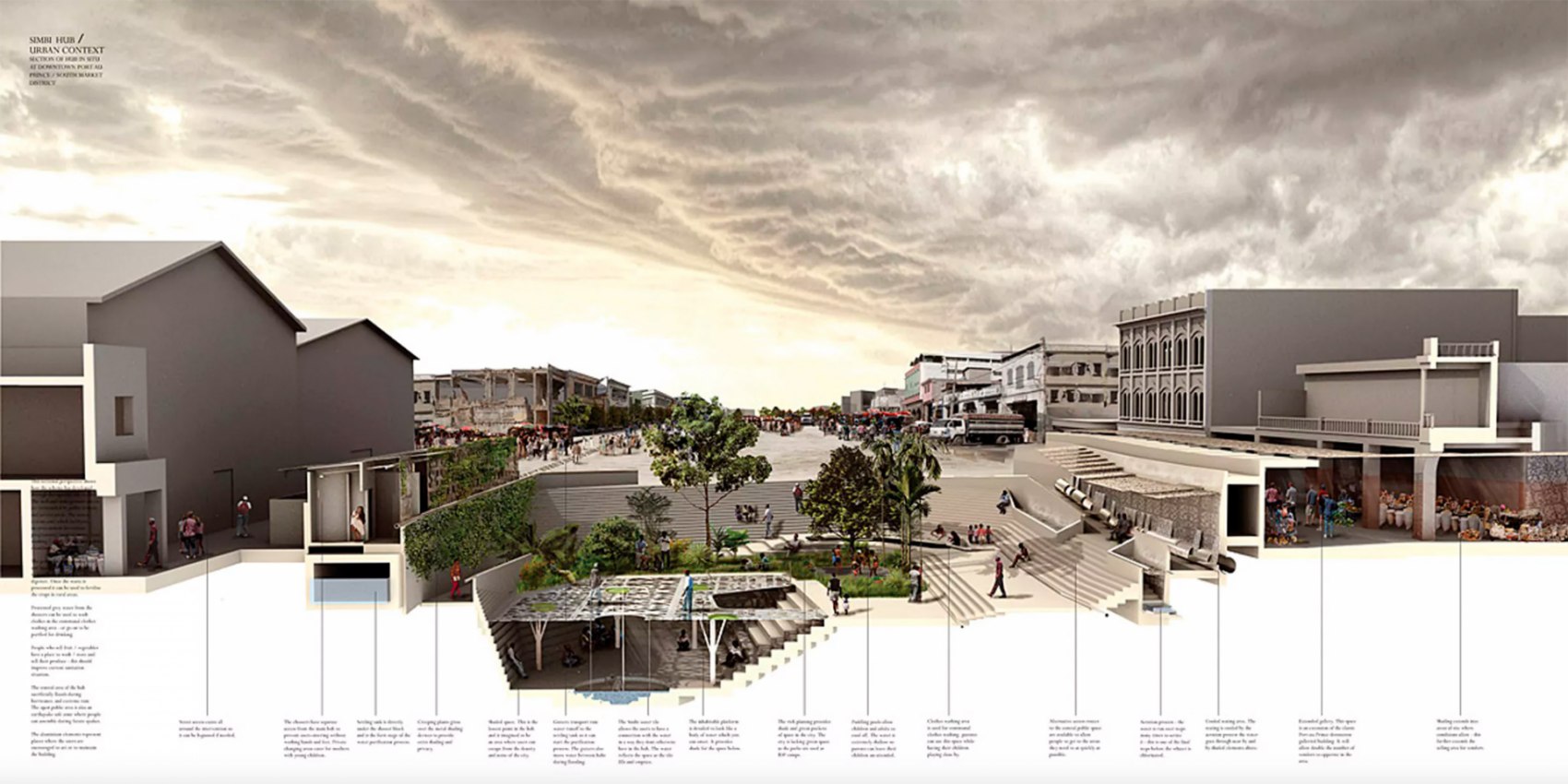 Haiti Simbi Hubs Wins AA School and Foster + Partners | METALOCUS
