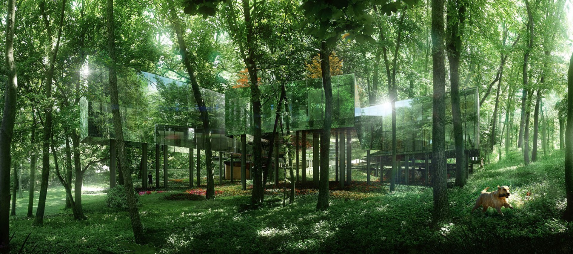 REX designs a spectacular set of homes, the Necklace Residence | METALOCUS