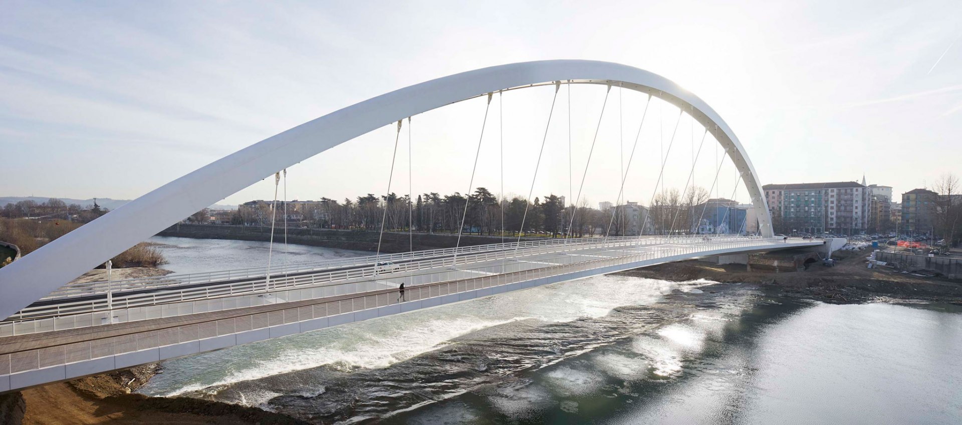 Richard Meier & Partners completes Cittadella Bridge in Italy | The ...
