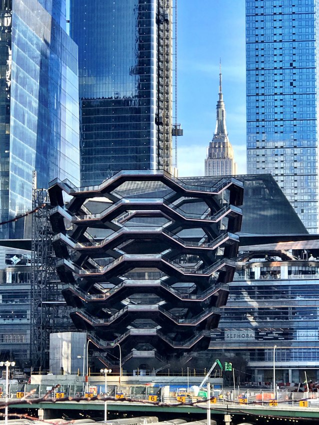 What is the name of Thomas Heatherwick's NYC installation? | The ...