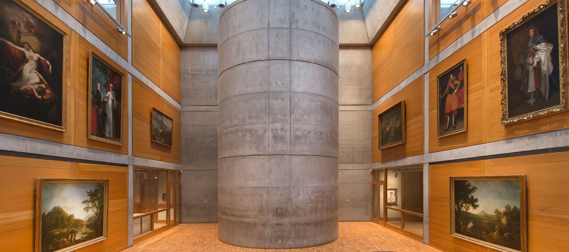 El Yale Center for British Art de Louis Kahn reabierto al público ...
