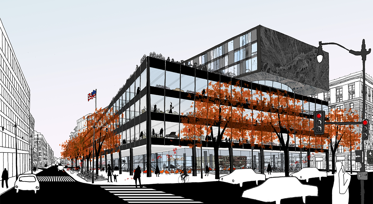 Martin Luther King Jr. Memorial Library by Mecanoo and Martinez+Johnson ...
