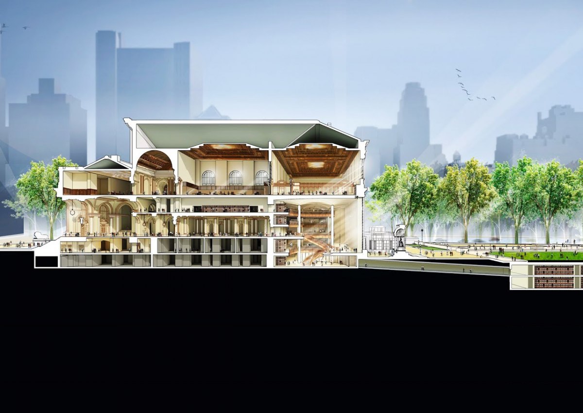Designs for the New York Public Library by Norman Foster, revealed ...