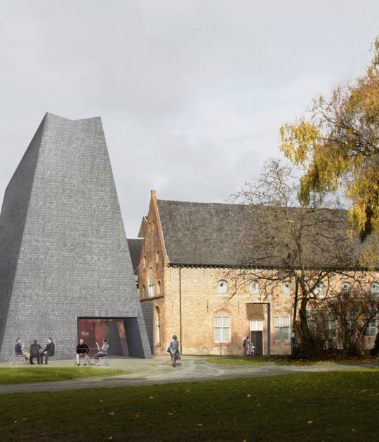 A Play of Contrasts in the New Design District. Artists’ Atelier in ...