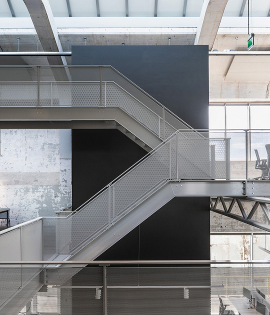 The industrial building as a landmark on the ground. BRADCO by Em ...