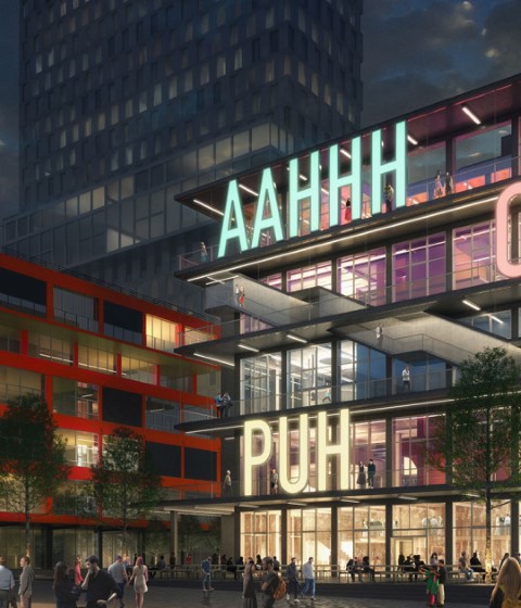 The Memory with Huge Words. WERK12 by MVRDV | The Strength of ...