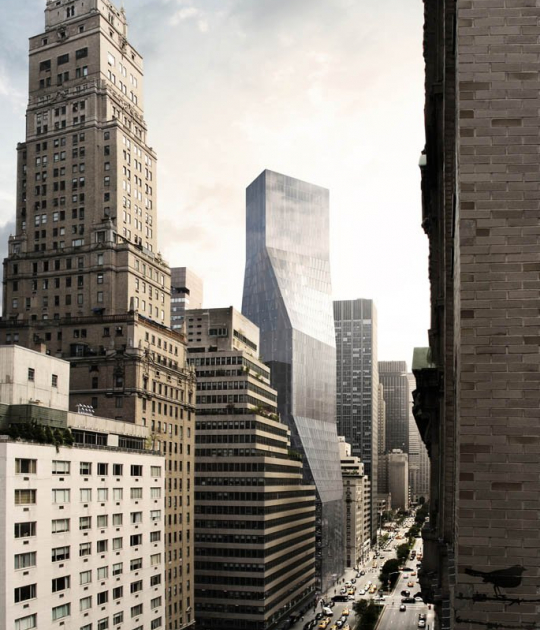 OMA's half building by one painting | The Strength of Architecture ...