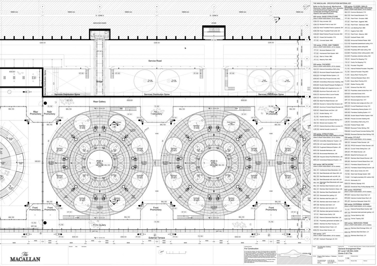 New Macallan Distillery, designed by Rogers Stirk Harbour + Partners ...
