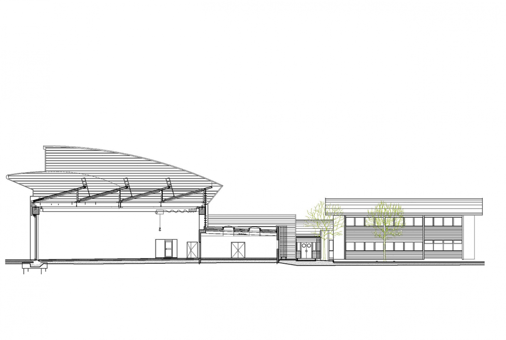 Extension of the helicopter by NBJ Architectes | The Strength of ...