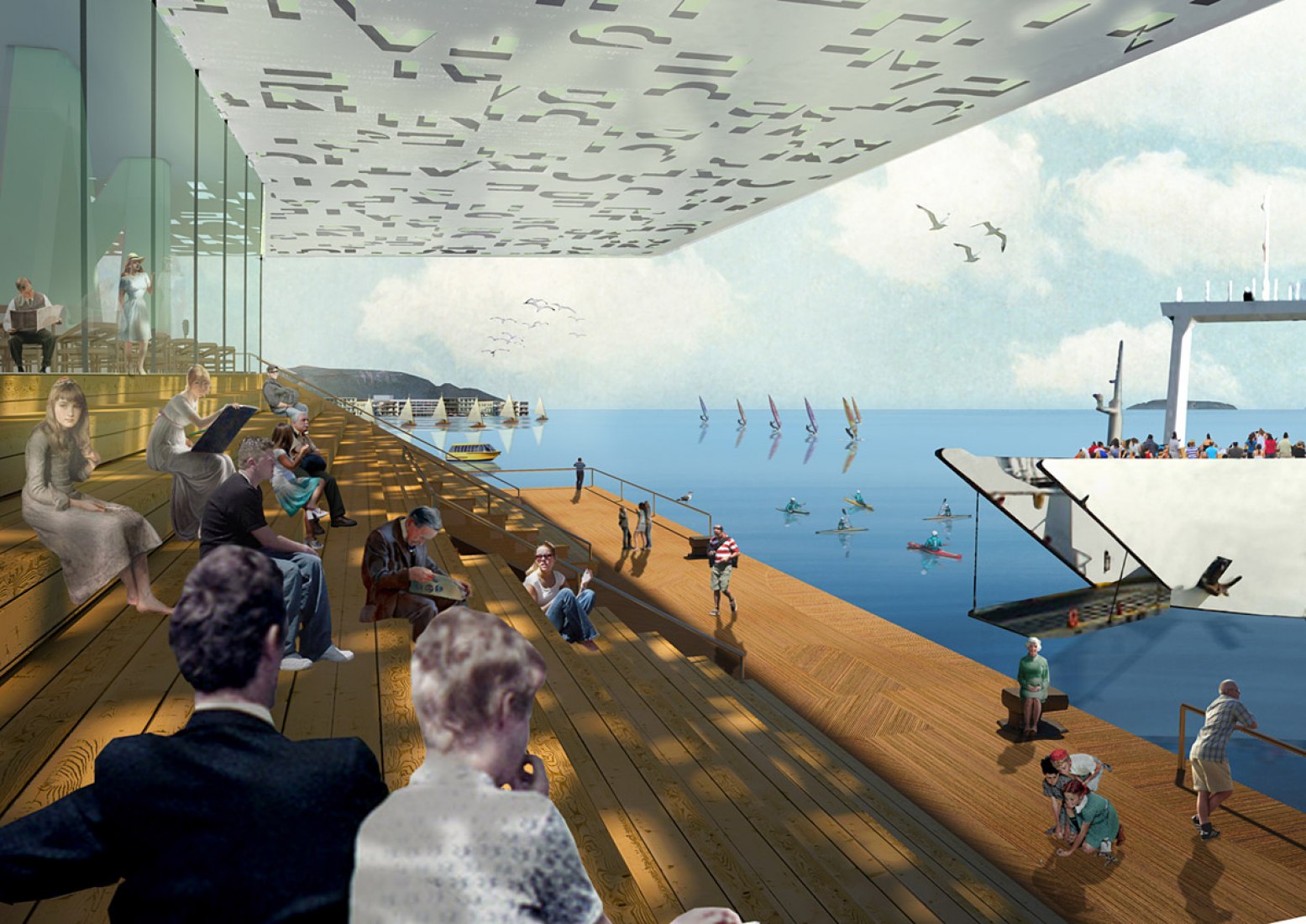 Faliro Pier Athens by Point Supreme Architects | The Strength of ...