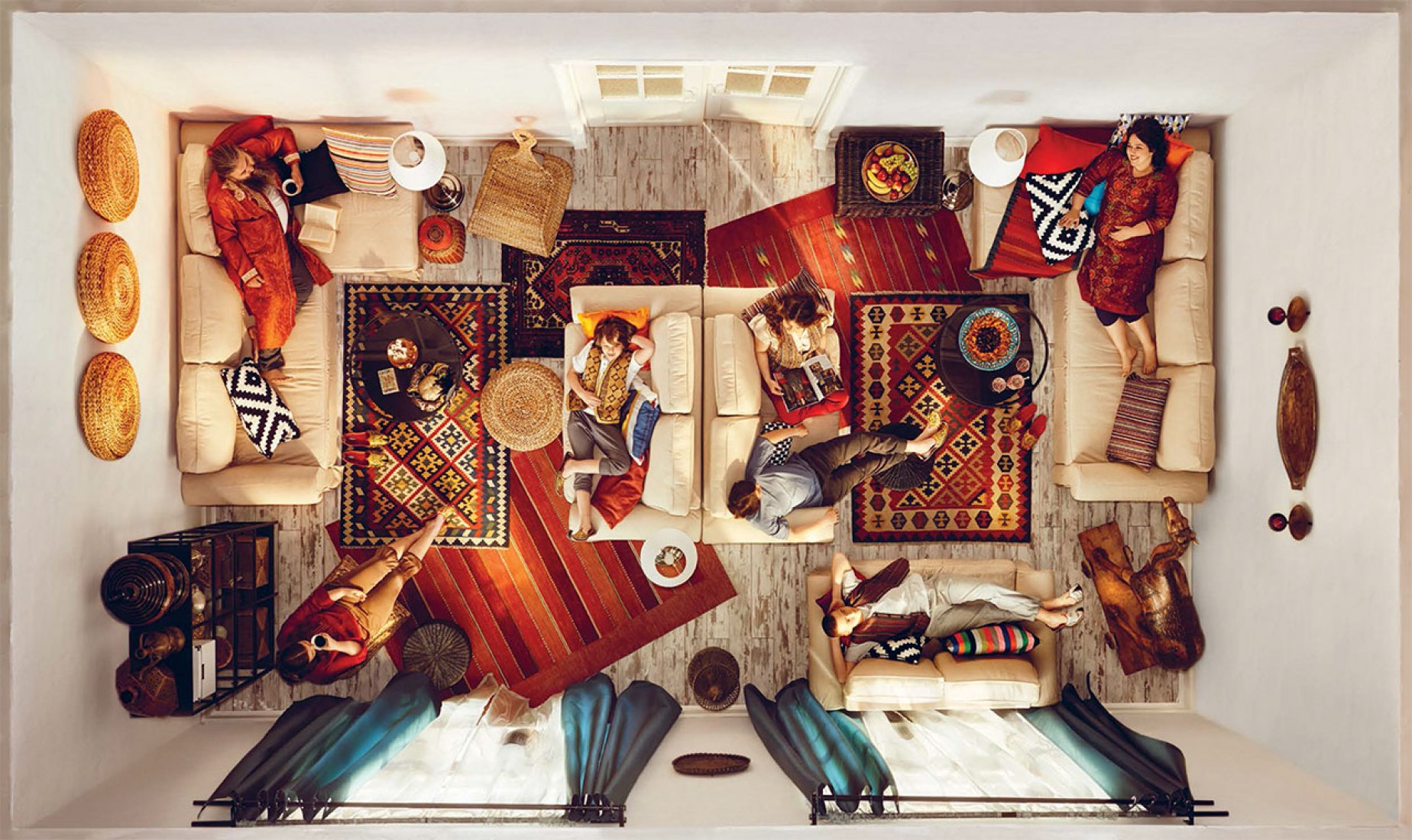 10 Ikea families + their homes for russian campaign, by Rod Hunt | The ...