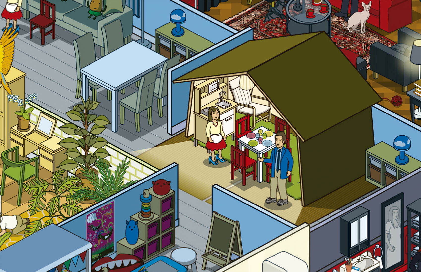 10 Ikea families + their homes for russian campaign, by Rod Hunt | The ...