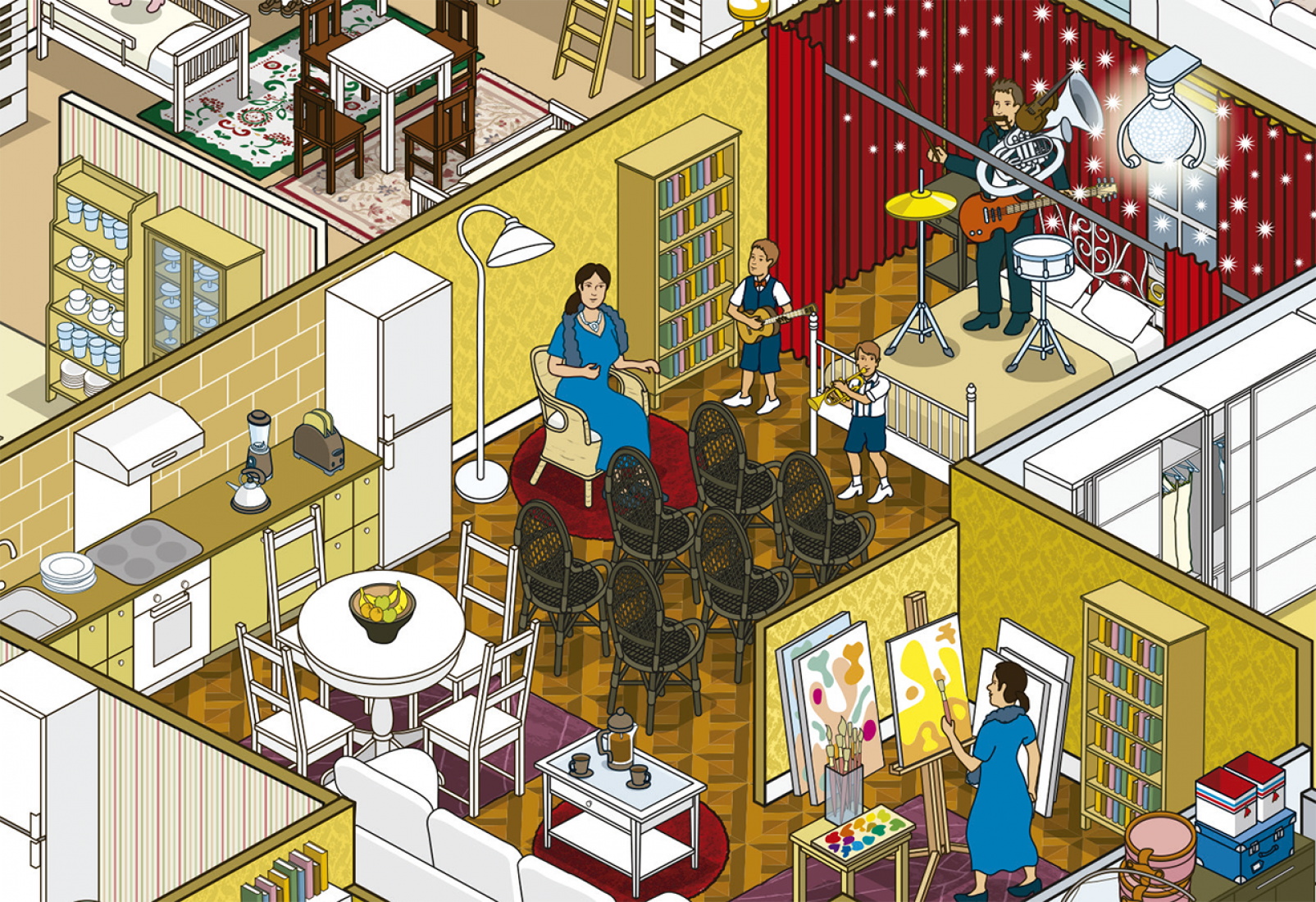 10 Ikea families + their homes for russian campaign, by Rod Hunt | The ...