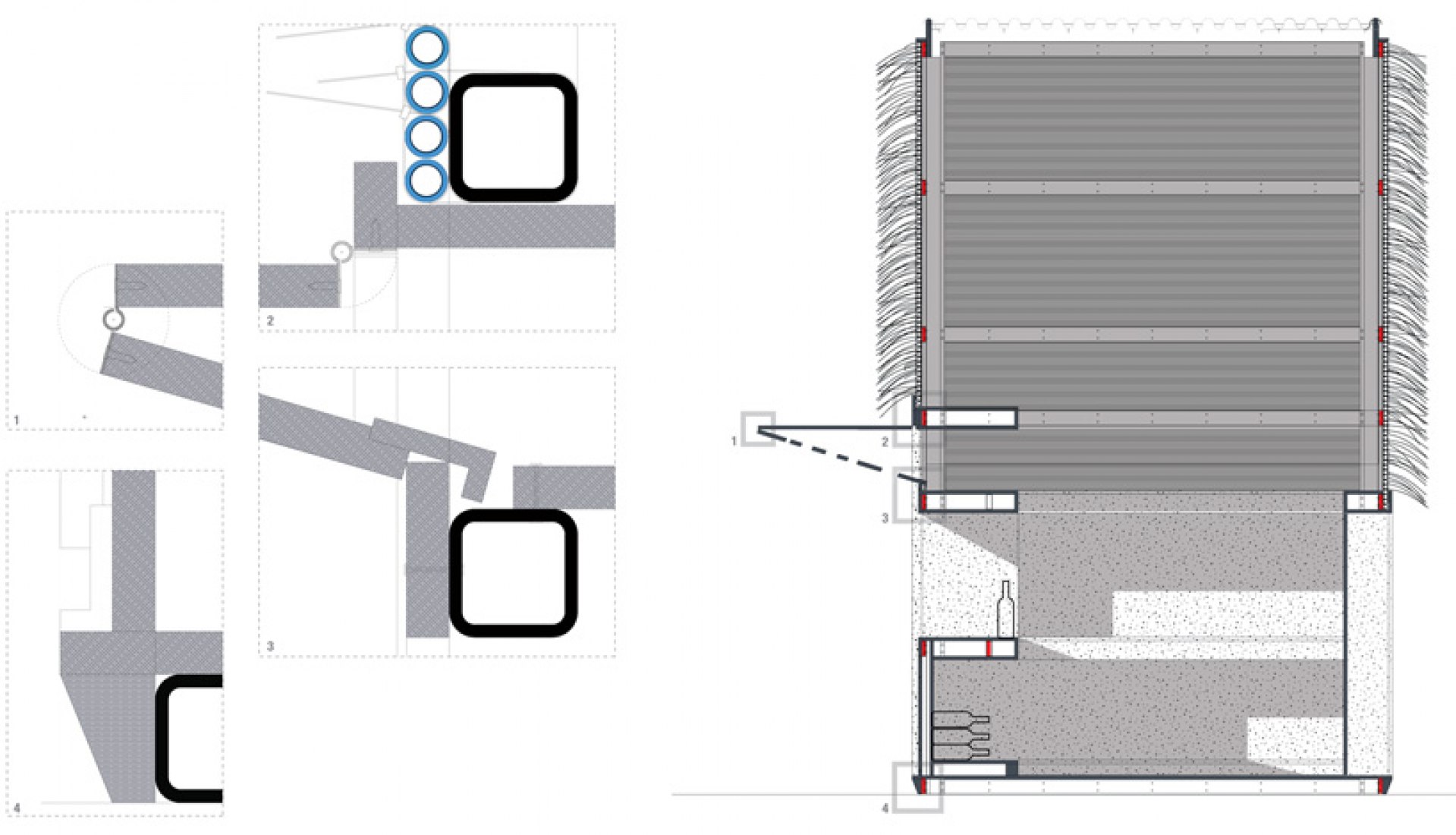 Bluetube Bar by DOSE | The Strength of Architecture | From 1998