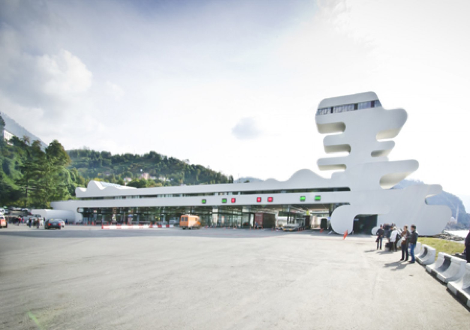 SARPI - Sarpi Border Checkpoint | The Strength of Architecture | From 1998