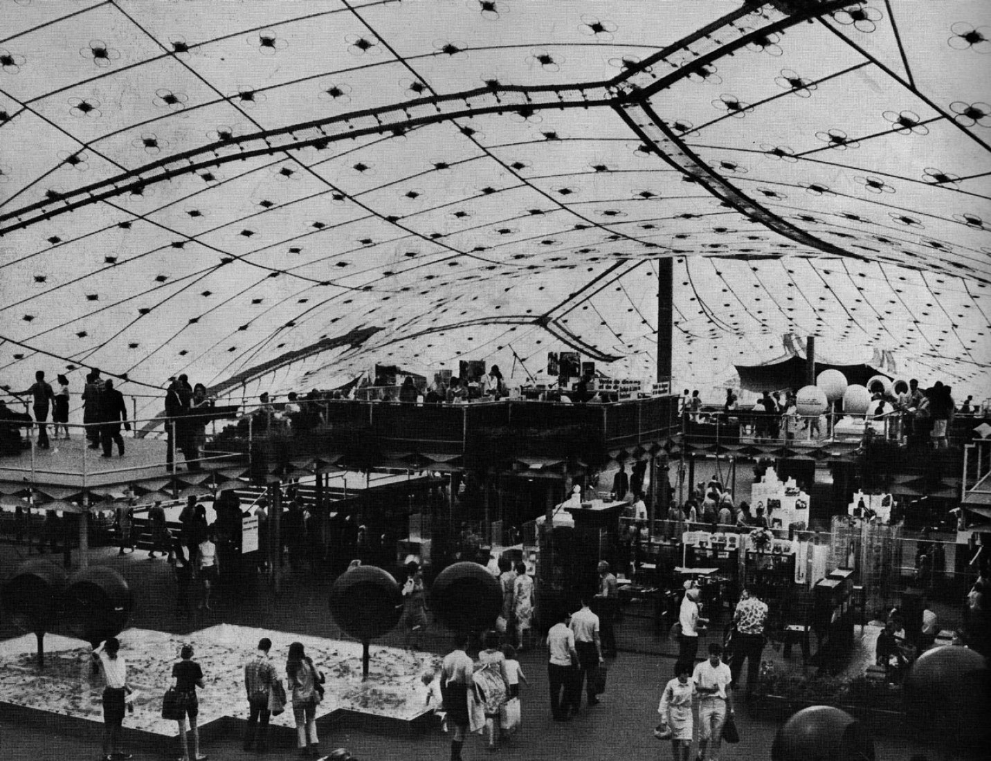 FREI OTTO, THE GERMAN PAVILION, EXPO 1967 | The Strength of ...