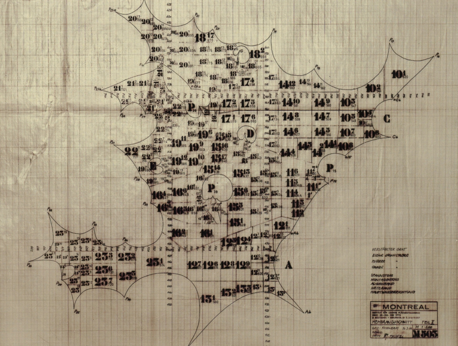 FREI OTTO, THE GERMAN PAVILION, EXPO 1967 | The Strength of ...