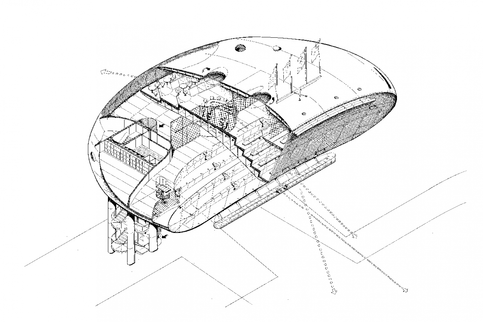 Jan Kaplický Drawings at AA | The Strength of Architecture | From 1998