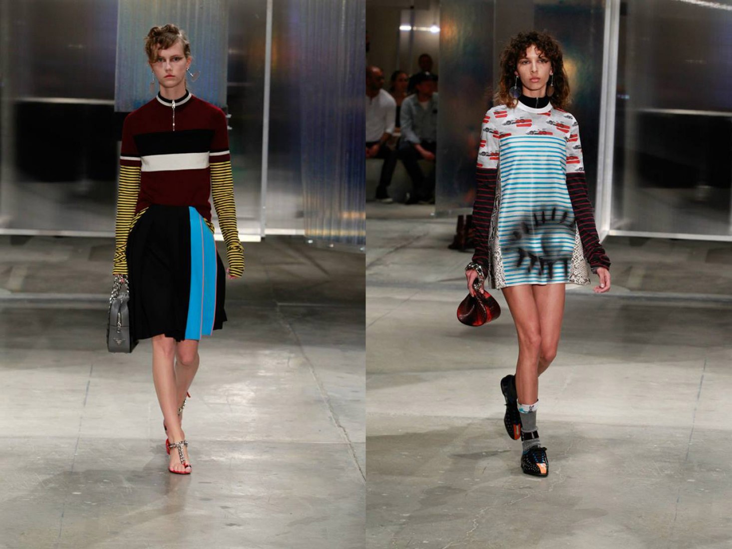 Prada. men's and women's walkway by OMA | The Strength of Architecture ...