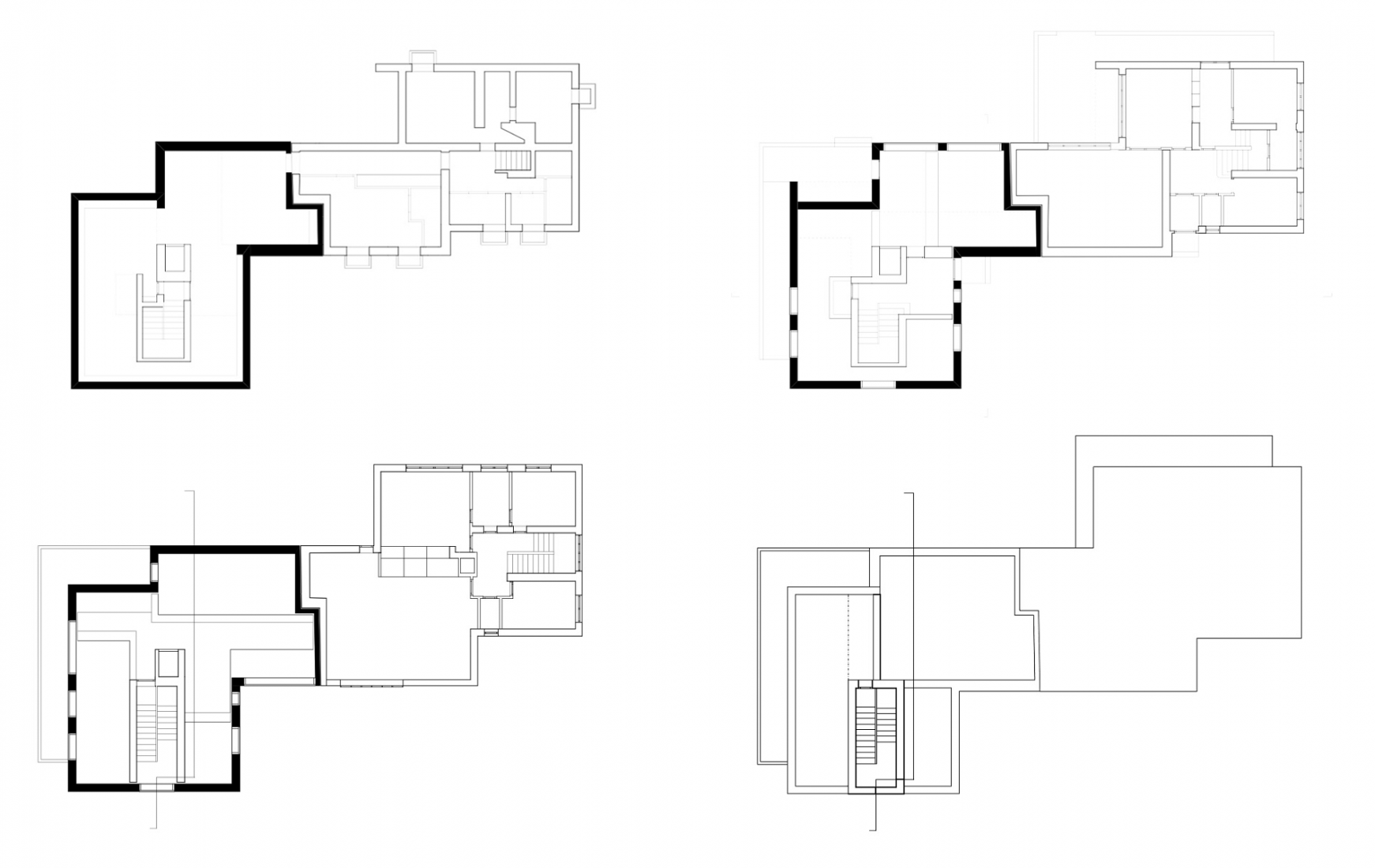 Minimalist reinterpretation of the Walter Gropius Houses by BFM | The ...