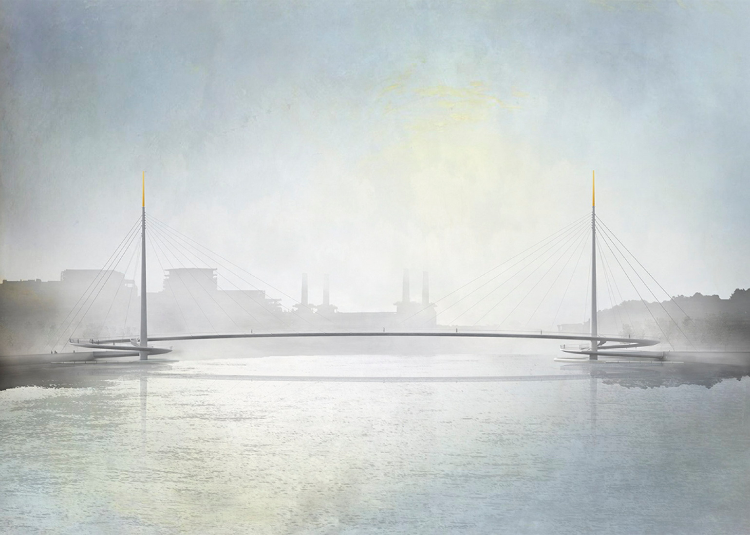 Winning design for Nine Elms to Pimlico Thames cycle bridge | The ...