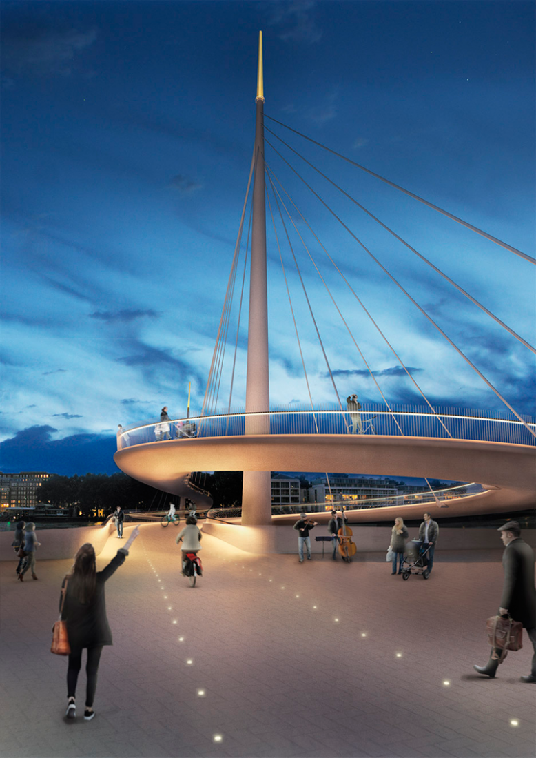 Winning design for Nine Elms to Pimlico Thames cycle bridge | The ...
