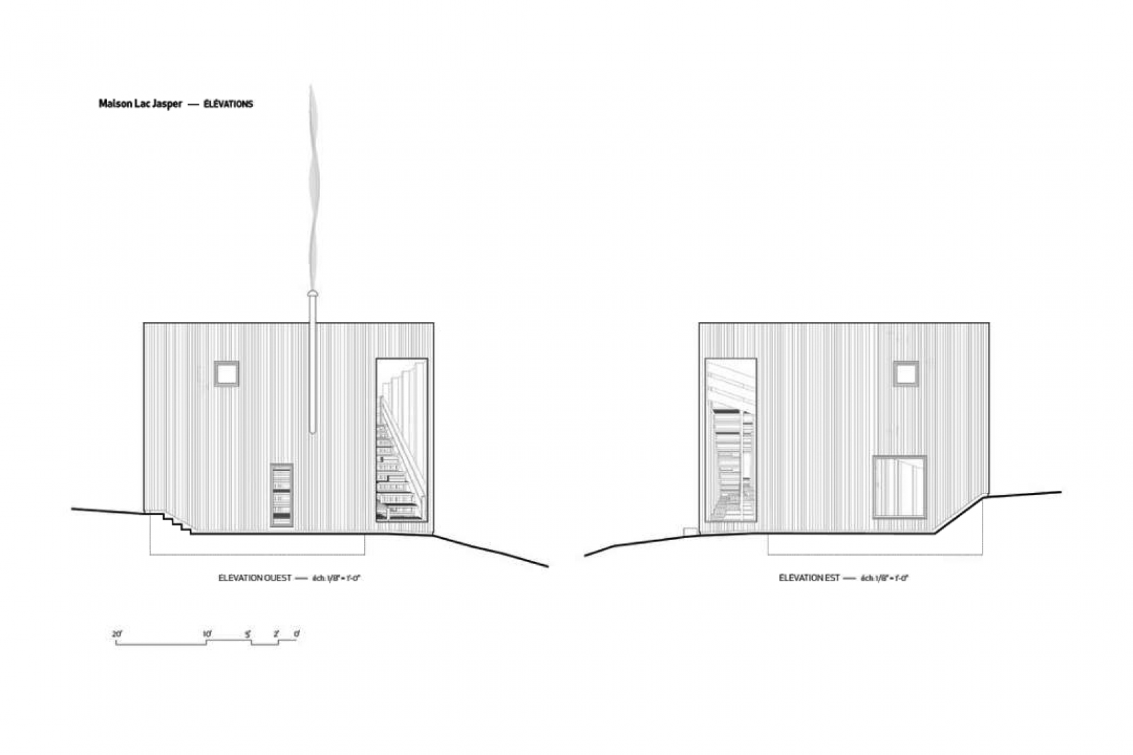 Looking at the forest. Lake Jasper House by Architecturama | The ...