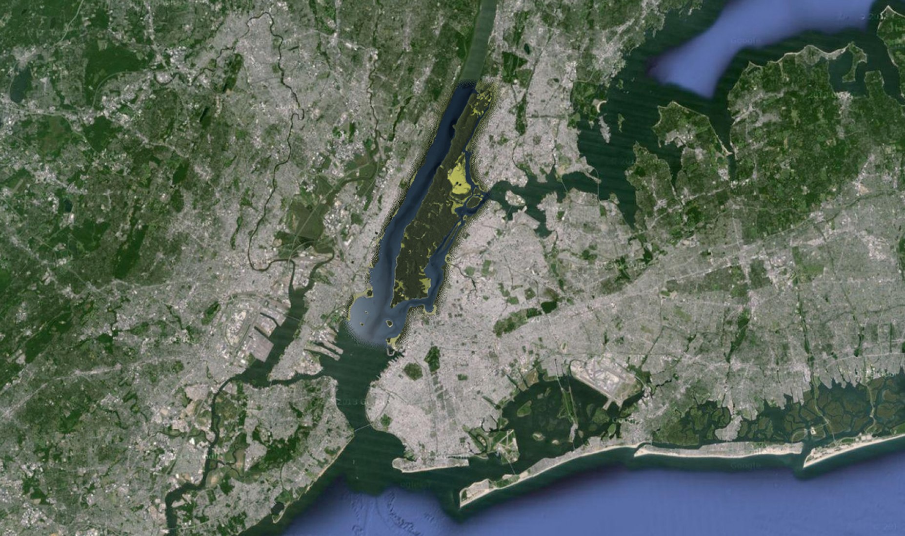Manhattan, a forest before a crystal jungle | The Strength of ...
