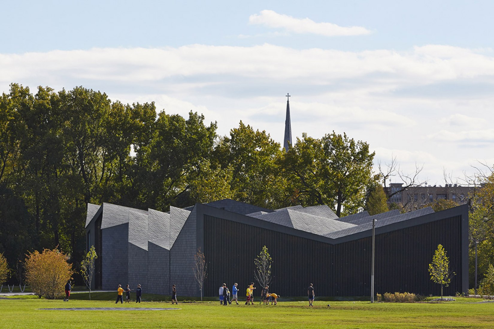 WMS Boathouse at Clark Park by Studio Gang | The Strength of ...