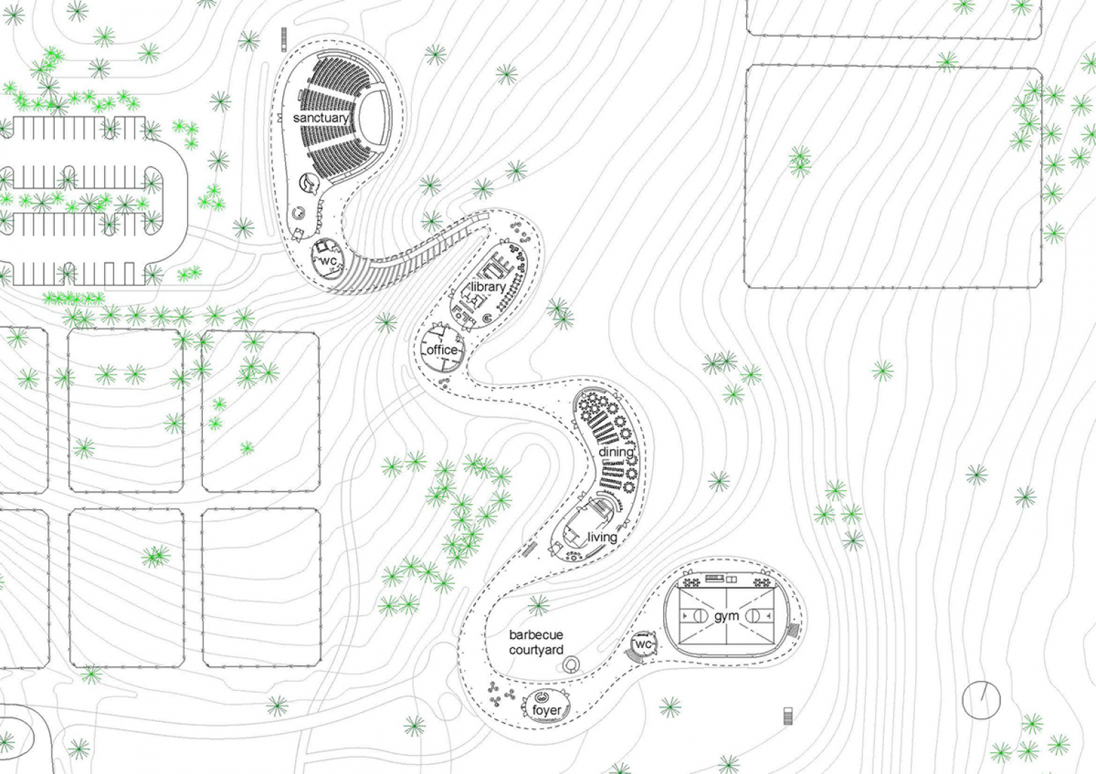 SANAA's meandering river building at Grace Farms set to open | The ...