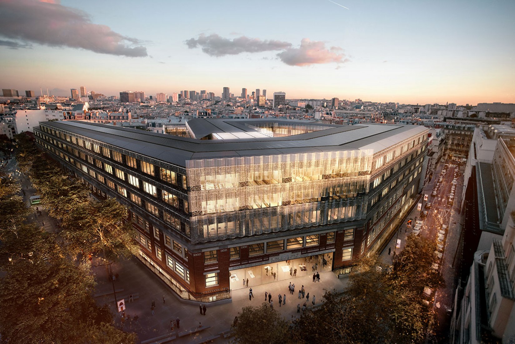 Nobel School restructured and expanded by Architectures Anne Démians ...