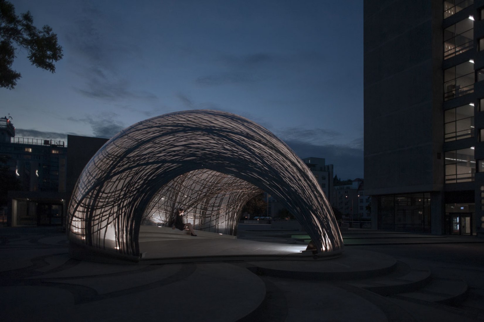 Nuevo ICD/ITKE Research Pavillion 2014-15 | Sobre Arquitectura y más ...