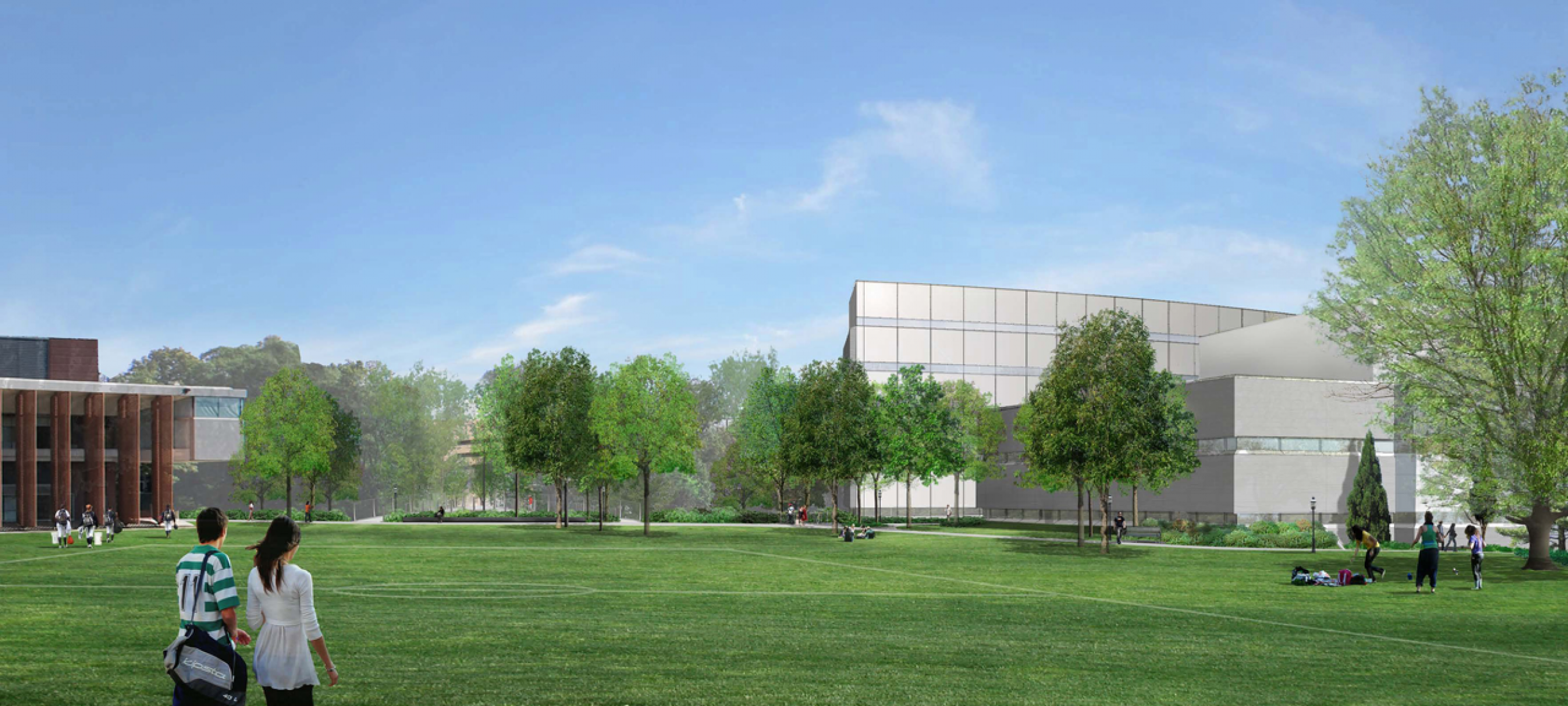 New Peretsman-Scully Hall and Neuroscience Institute | The Strength of ...