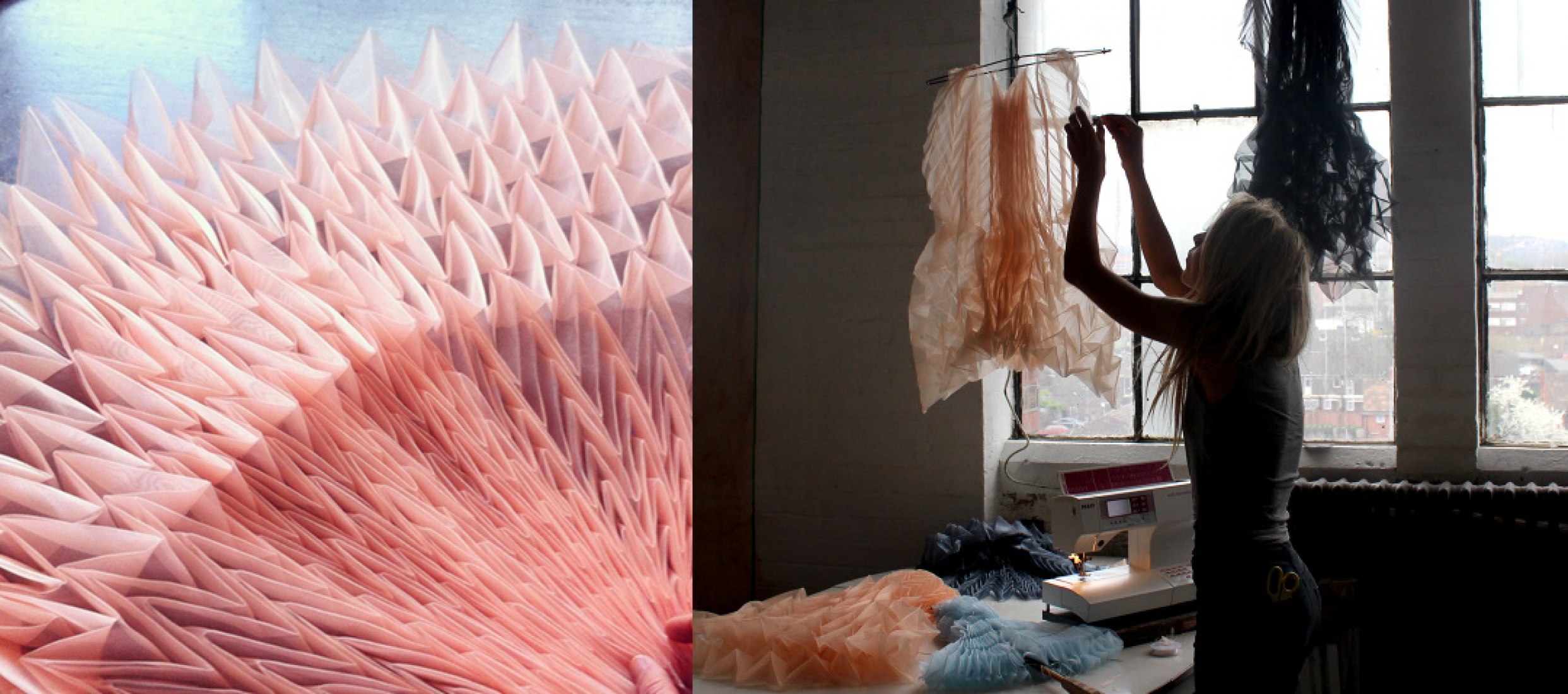 Raised by Jule Waibel. From origami paper to dresses | The Strength of ...