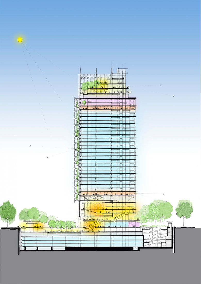 Edificio de oficinas Intesa Sanpaolo por Renzo Piano Building Workshop ...