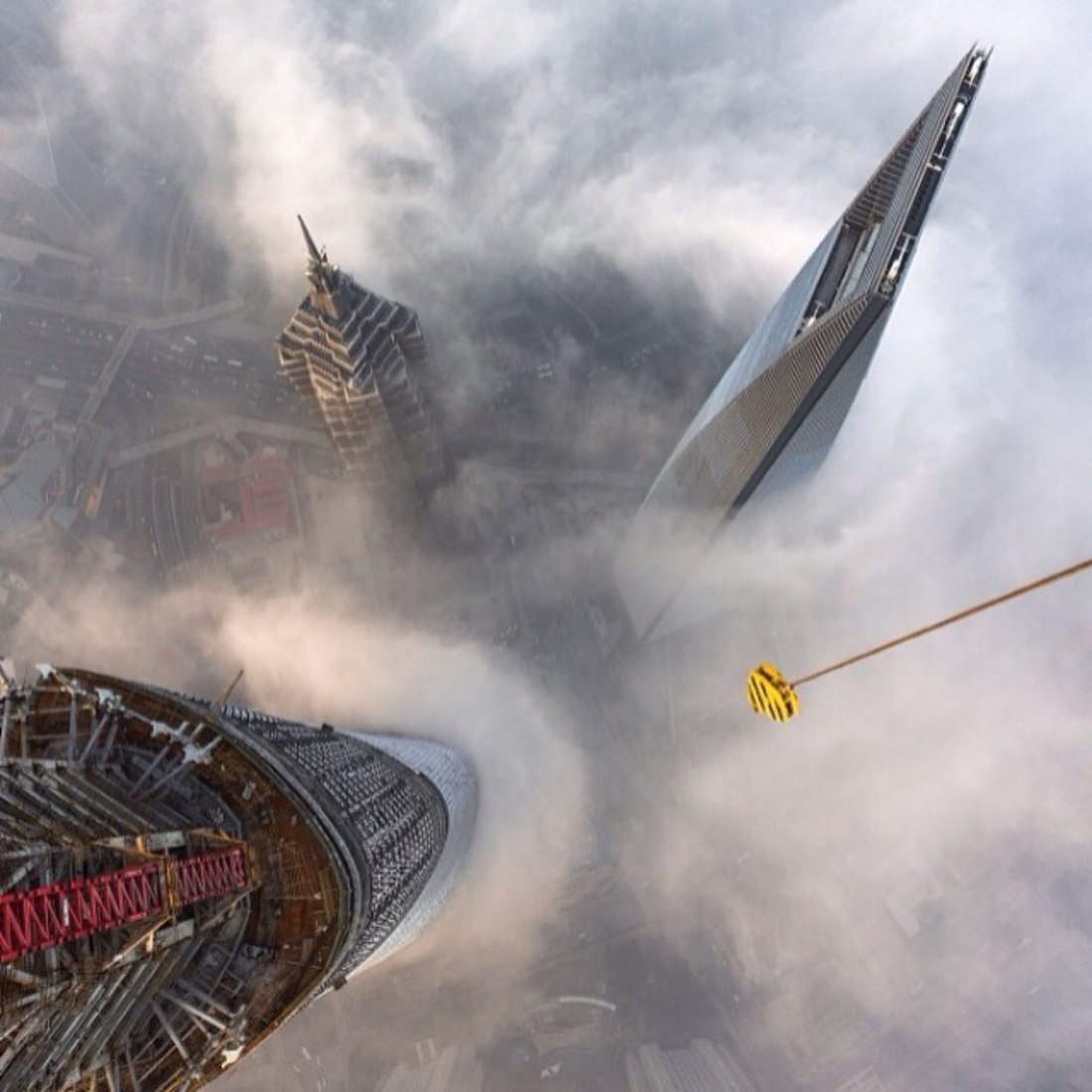 On the Roofs. Shanghai Tower (650 metres) | The Strength of ...
