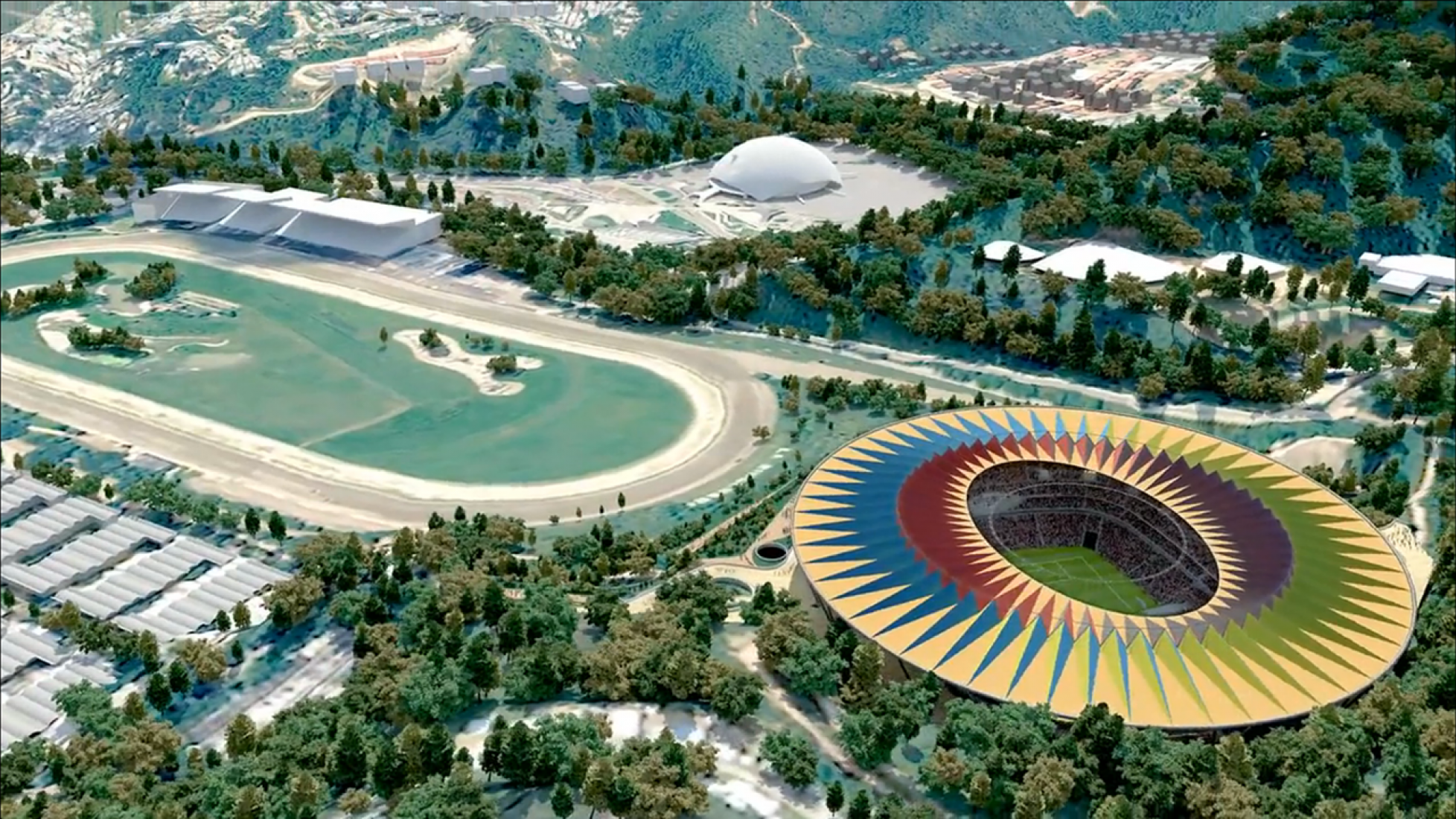 Football Stadium in Caracas, Venezuela | The Strength of Architecture ...