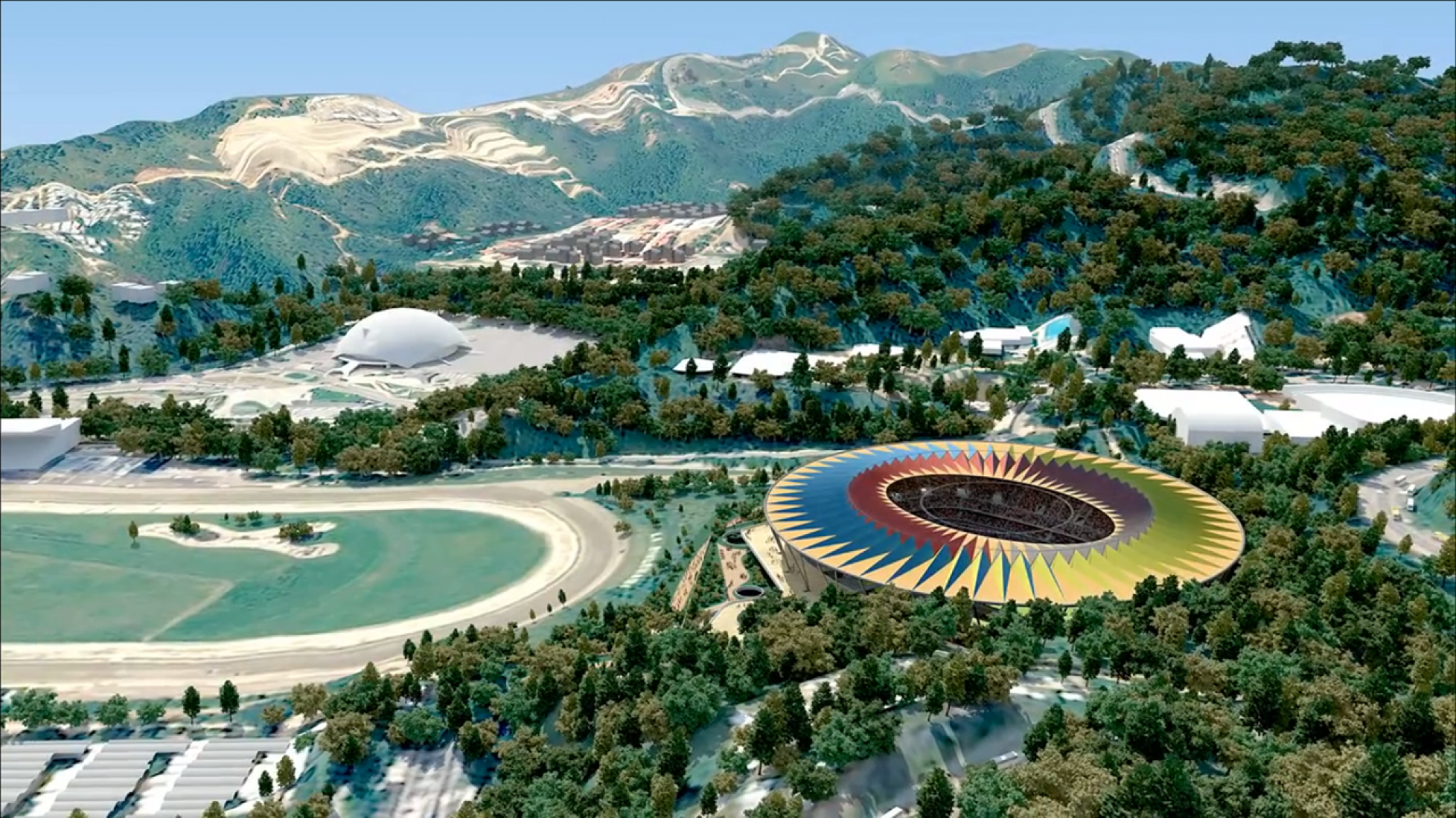 Football Stadium in Caracas, Venezuela | The Strength of Architecture ...