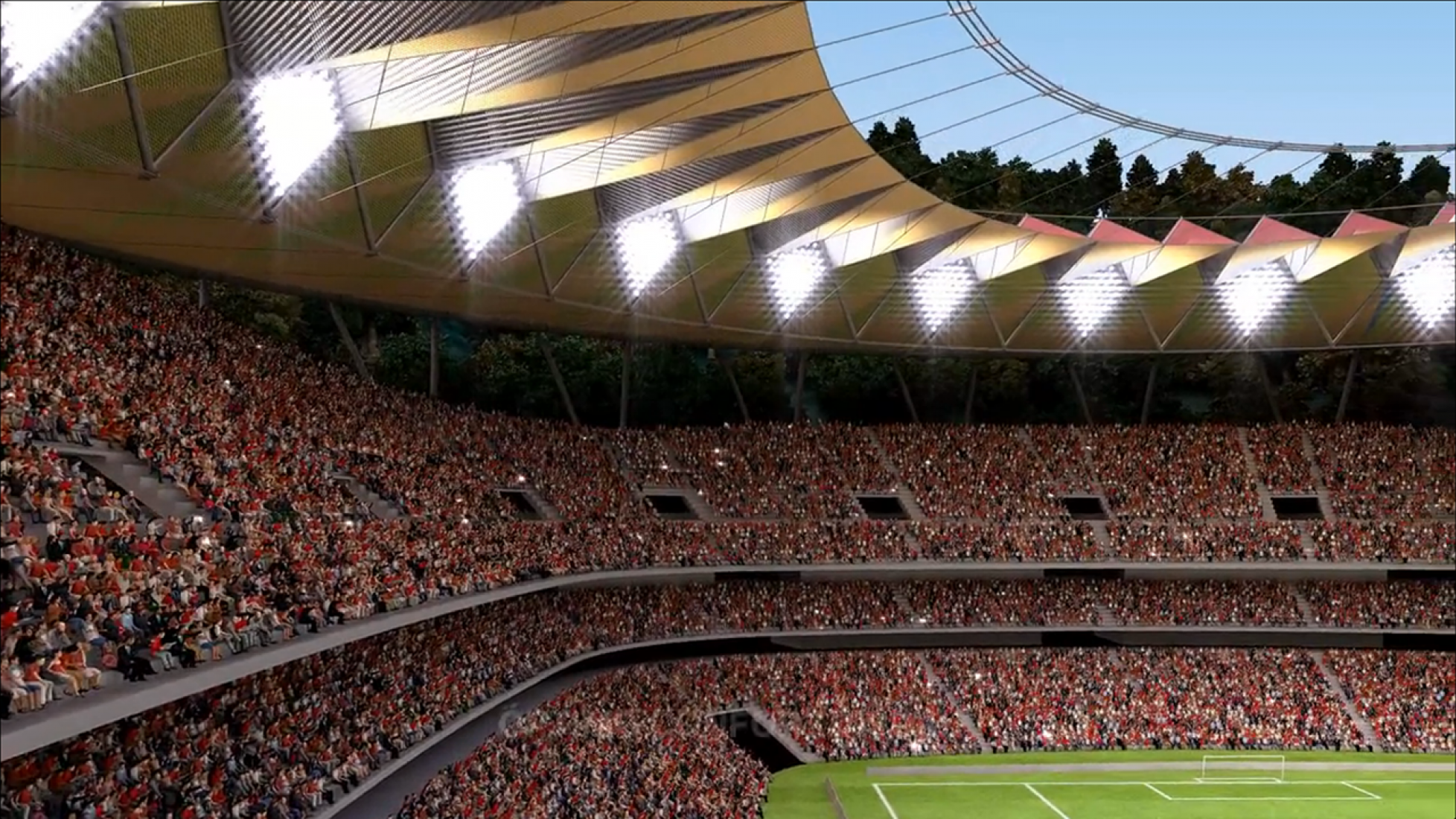 Football Stadium in Caracas, Venezuela | The Strength of Architecture ...